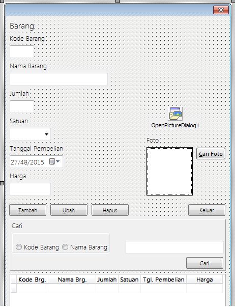 Pencarian Data Sederhana pada Delphi | codegratis